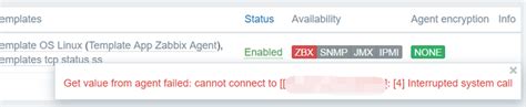 Zabbix Get Value From Agent Failed Quick Fix