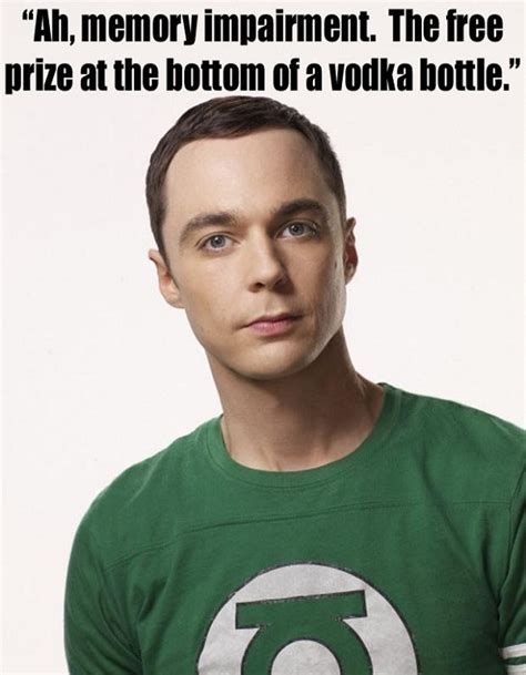 Memory Impairment Best Sheldon Cooper Quotes