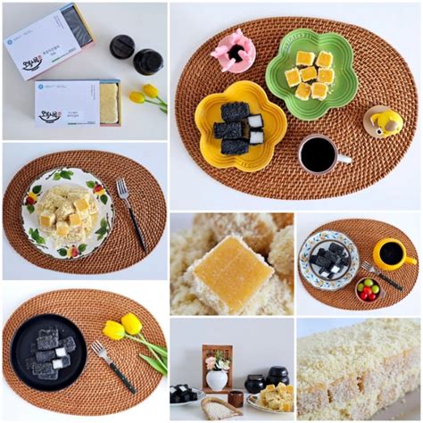 [오복시루] 흑임자인절미 And 카스테라 호박인절미 식사대용떡 흑임자떡 호박떡 영양간식 추천 네이버 블로그