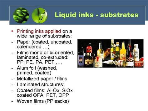 Solvent Based Printing Inks Flexo And Gravure Applications