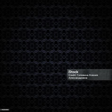 고딕 양식의 다크 그레이와 블랙 빈티지 배경 클래식 한 바로크 패턴의 로얄 로코코 어두운 가장자리가 있는 다마스커스 스틸 검은색에 대한 스톡 벡터 아트 및 기타 이미지