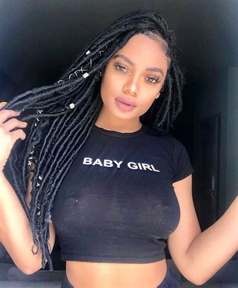 Goddess Dreads Faux Locs Black Girls Dreadlocks Braids