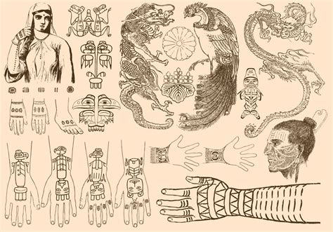 Tatuagens Antigas 125246 Vetor No Vecteezy