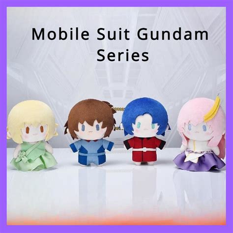 Mobile Suit Gundam Series Seed 15cm Plush Doll Kira Yamato Athrun Zala Lacus Clyne Cagalli Doll