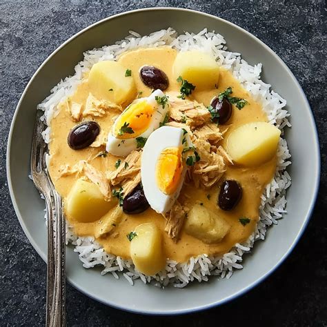Easy Peruvian Spicy Chicken Stew Recipe