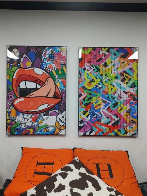 입술 사랑 러브 하트 대형 팝아트 그림 액자 인테리어 헬로마켓
