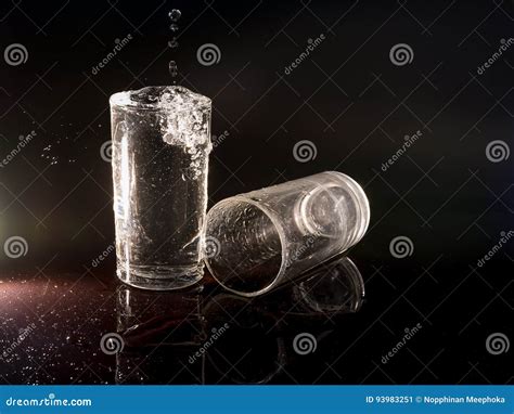 Water Splash And Bokeh Stock Image Image Of Drink Background 93983251
