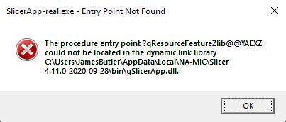 Slicer Does Not Start Successfully Issue Slicer Slicer Github