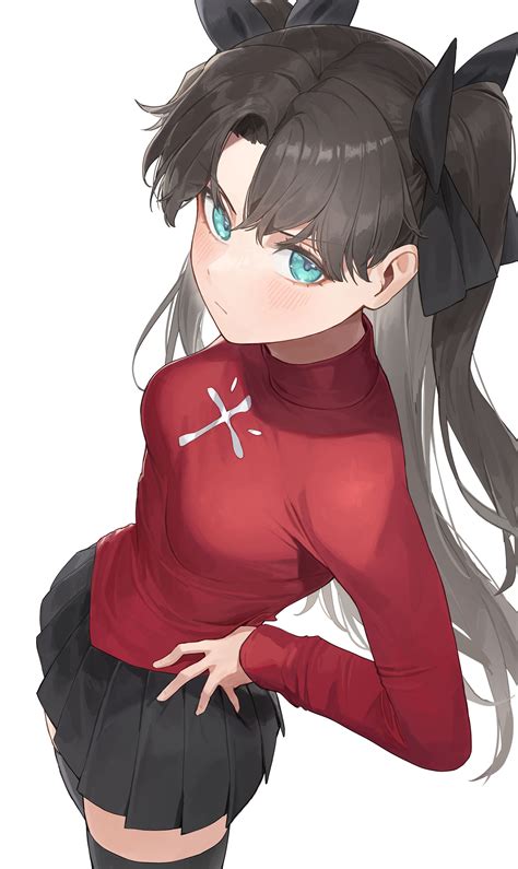Tohsaka Rin Fate Series Fate Srs Cotta Heleif Anime Artist Аниме артист Аниме