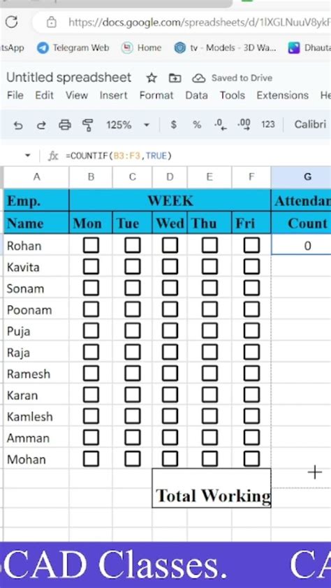 Attendance With Excel Trick Exceltips Lyrics Cover Youtube