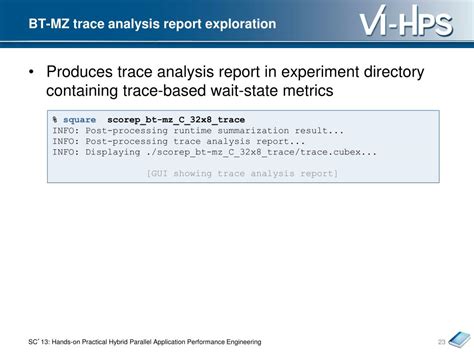 Ppt Automatic Trace Analysis With Scalasca Powerpoint Presentation Free Download Id4417762