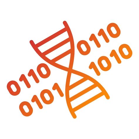 Premium Vector Vector Design Genetic Code Icon Style