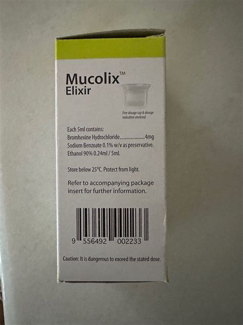 Mucolix Elixir For Stubborn Phlegm 90ml Health And Nutrition Medical Supplies And Tools On Carousell Mucolix Elixir For Stubborn Phlegm 90ml Health And Nutrition Medical Supplies And Tools On Carousell