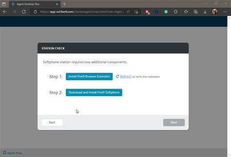 Plus Applications Error Softphone Station Requires Additional Component Please Install Softphone