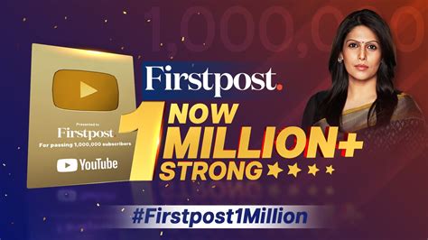 Mayank Kumar On Linkedin Firstpost Is Now A 1 Million Strong Community