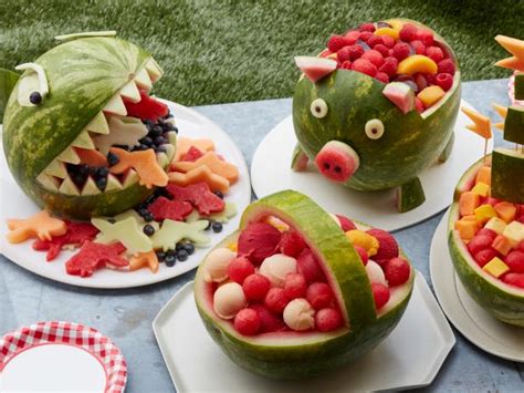 Easy Fruit Carving Ideas