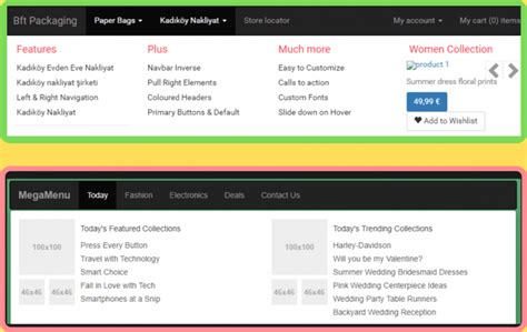 21 Bootstrap Responsive Mega Menu On Hover Webtopic