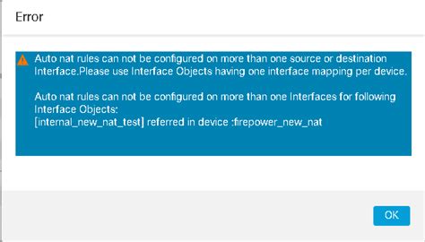 Auto Nat On Ftd 1000 Series With 6 6 1 Vesrion Cisco Community
