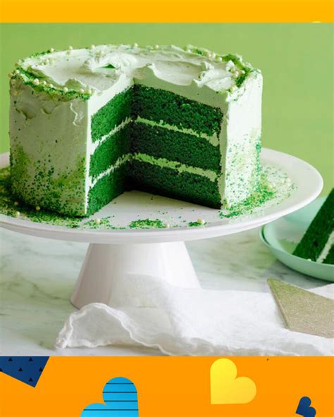 Green Velvet Cake Nabakery