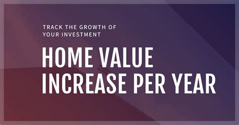 Average Home Value Increase Per Year 5 Years 10 Years