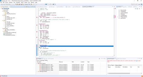 Errors In Startupstm32f429xxs When Converting A