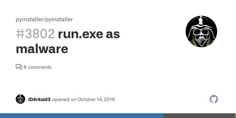 Run Exe As Malware Issue Pyinstaller Pyinstaller GitHub