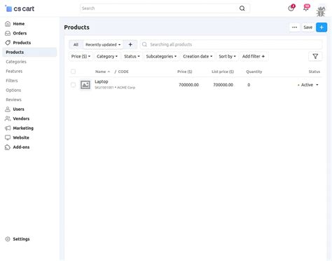 Guide For CS Cart Zoho Inventory Connector