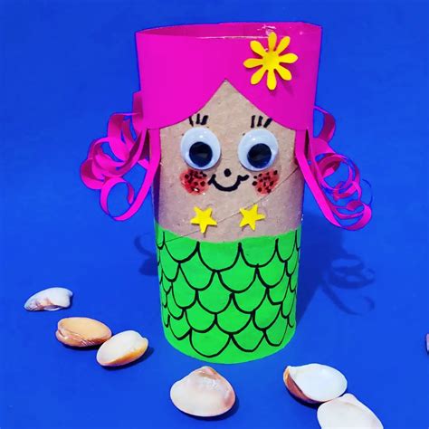 عکس ها و تصاویر کاردستی پری دریایی کیوت باهوشک