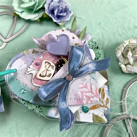 Nested Heart Mini Album Project Idea