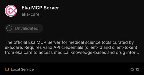 eka mcp server mcp servers · lobehub