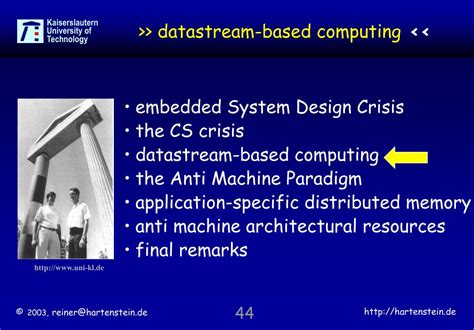 Ppt Distributed Memory And Datastream Based Reconfigurable Computing Powerpoint Presentation