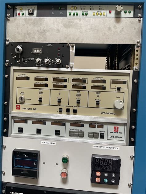 Uhv Multipurpose Deposition System With Pressure And Ion Controllers