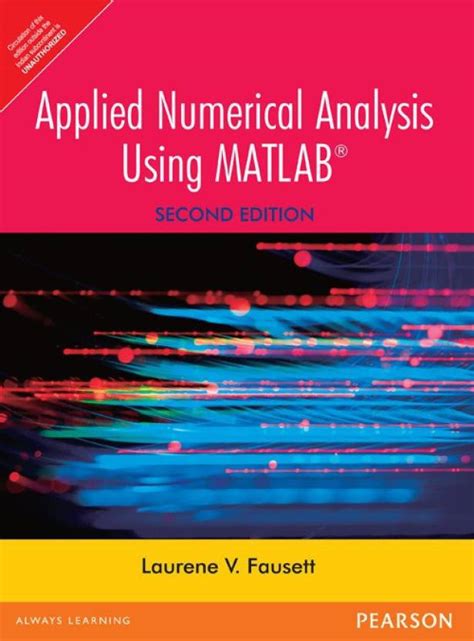 applied numerical analysis using matlab buy applied numerical analysis