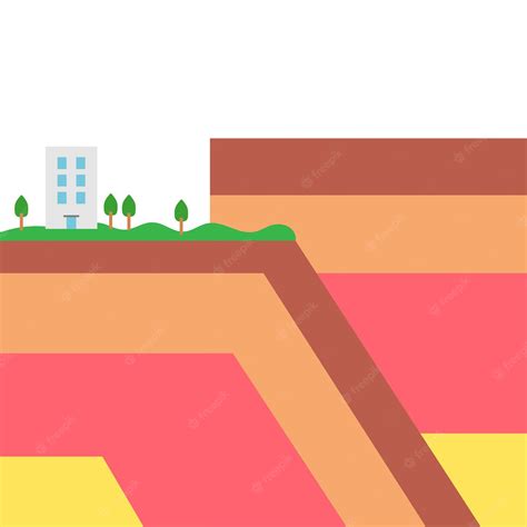 Premium Vector Tectonic Plates Moving The Cause Of Earthquakes And