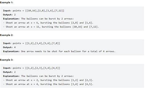 452 minimum number of arrows to burst balloons zako s blog