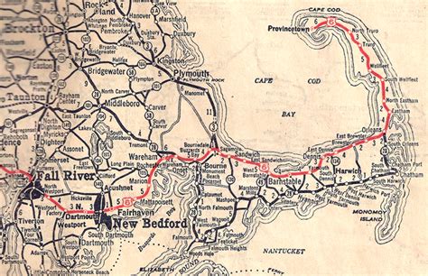 Map Of Southeastern Massachusetts
