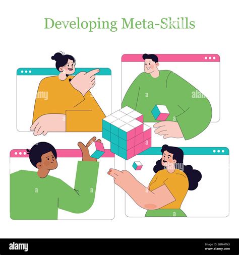 Meta Skills Stock Vector Images Alamy