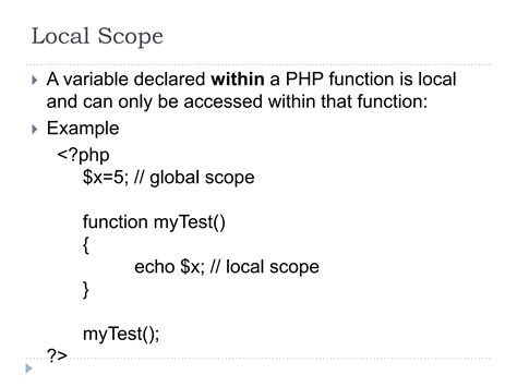 Introduction To Php PPTX