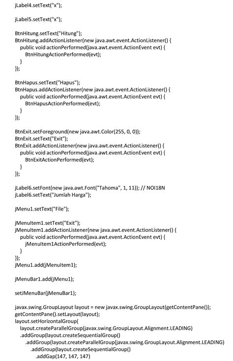 Tugas Uts 1 Membuat Program Sederhana Dengan Menggunakan Java Netbeans