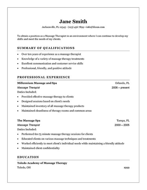 Massage Envy Massage Therapist Job Description