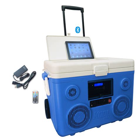 Koolmax Cooler With Bluetooth Speaker System 350w Boombox 40 Qt