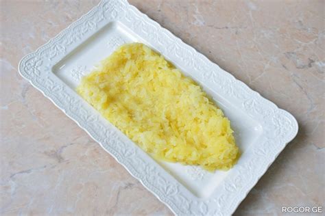 როგორ მოვამზადოთ თინუსის საახალწლო სალათი Rogor Ge