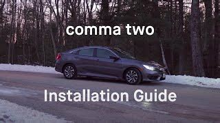 Installation Guides Commaai Openpilot GitHub Wiki