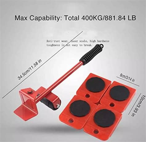 Furniture Moving Tool Furniture Lifter Easy To Move Slider 5 Piece