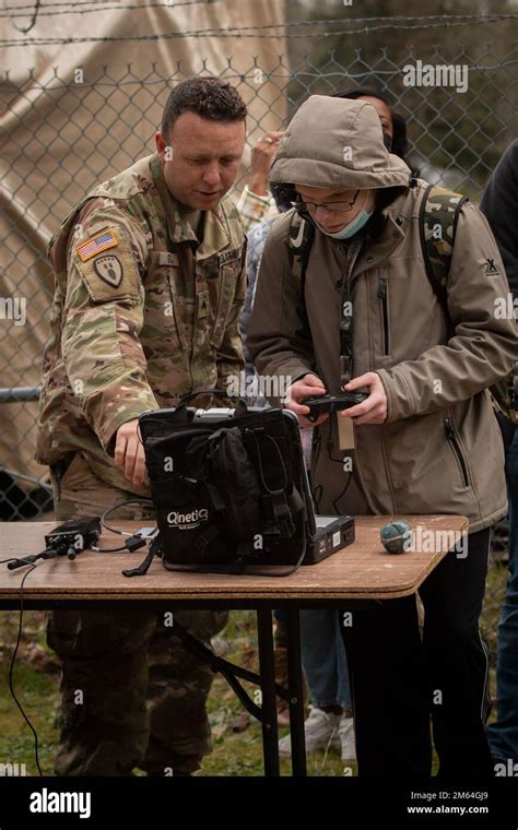 Washington National Guard Sgt Kevin Gines A Team Leader With The