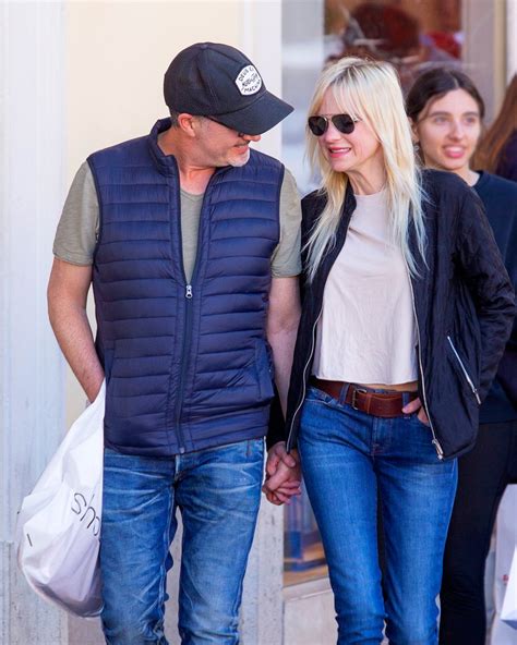 Anna Faris Michael Barrett Are All Smiles During Rare Outing Us Weekly