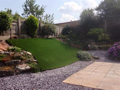 Awkward Sloped Gardens Can Be Saved By Using Artificial Grass