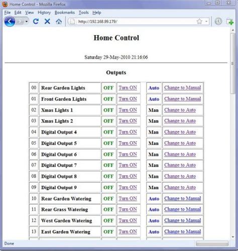 Webserver Home Automation With The Arduino Mega Arduino Home