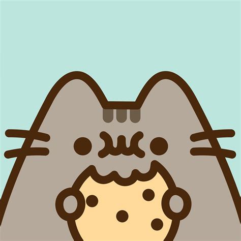 Pusheen Eating Cookies