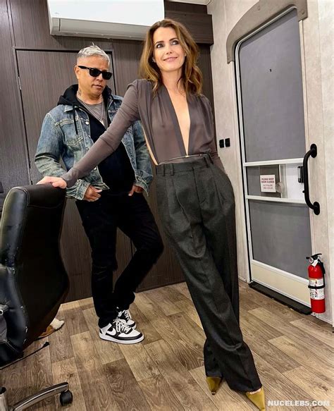 Keri Russell Shows Her Nude Tits Through Blouse